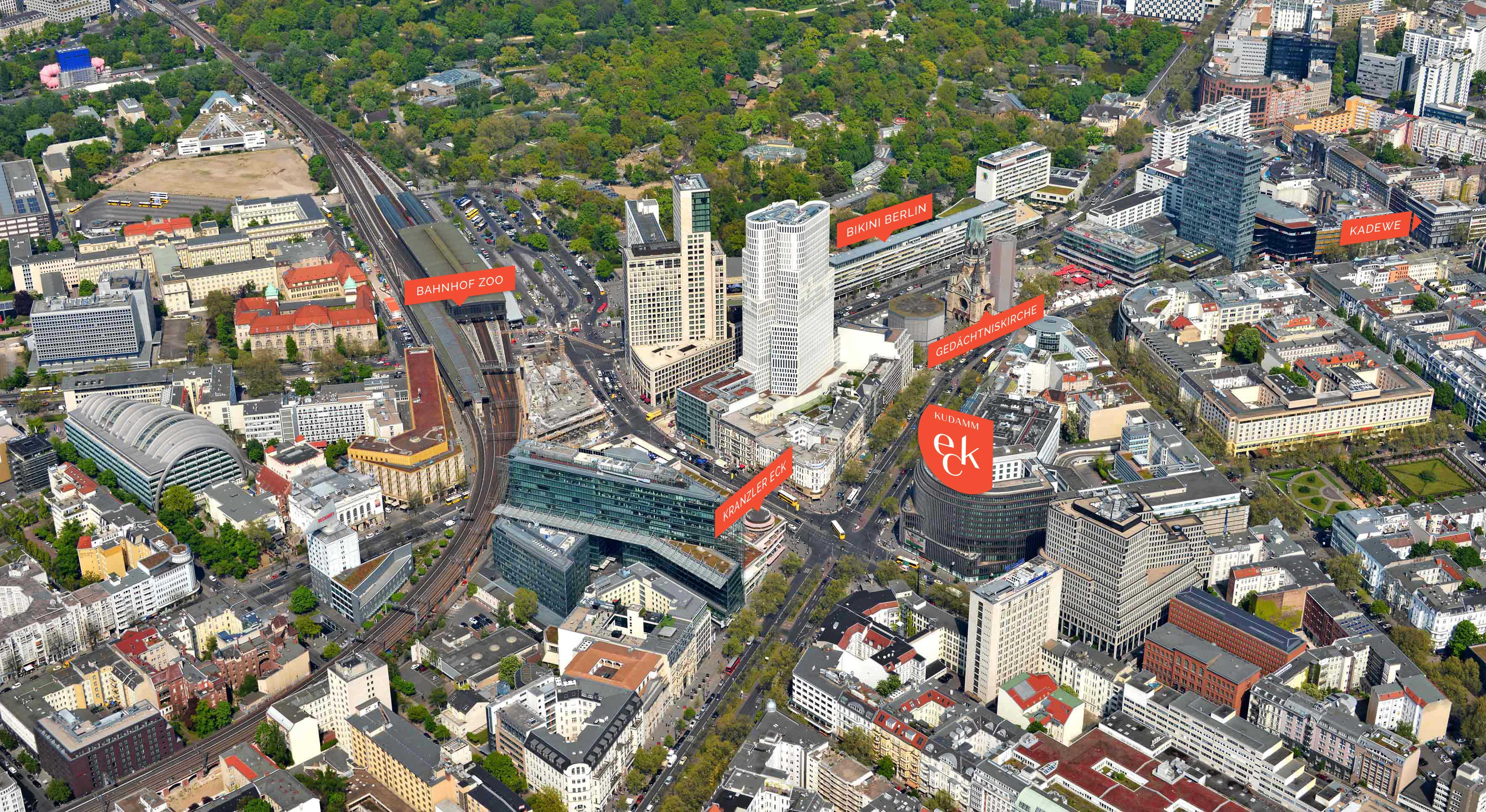 Ku’damm Eck Berlin - The office building in the City West